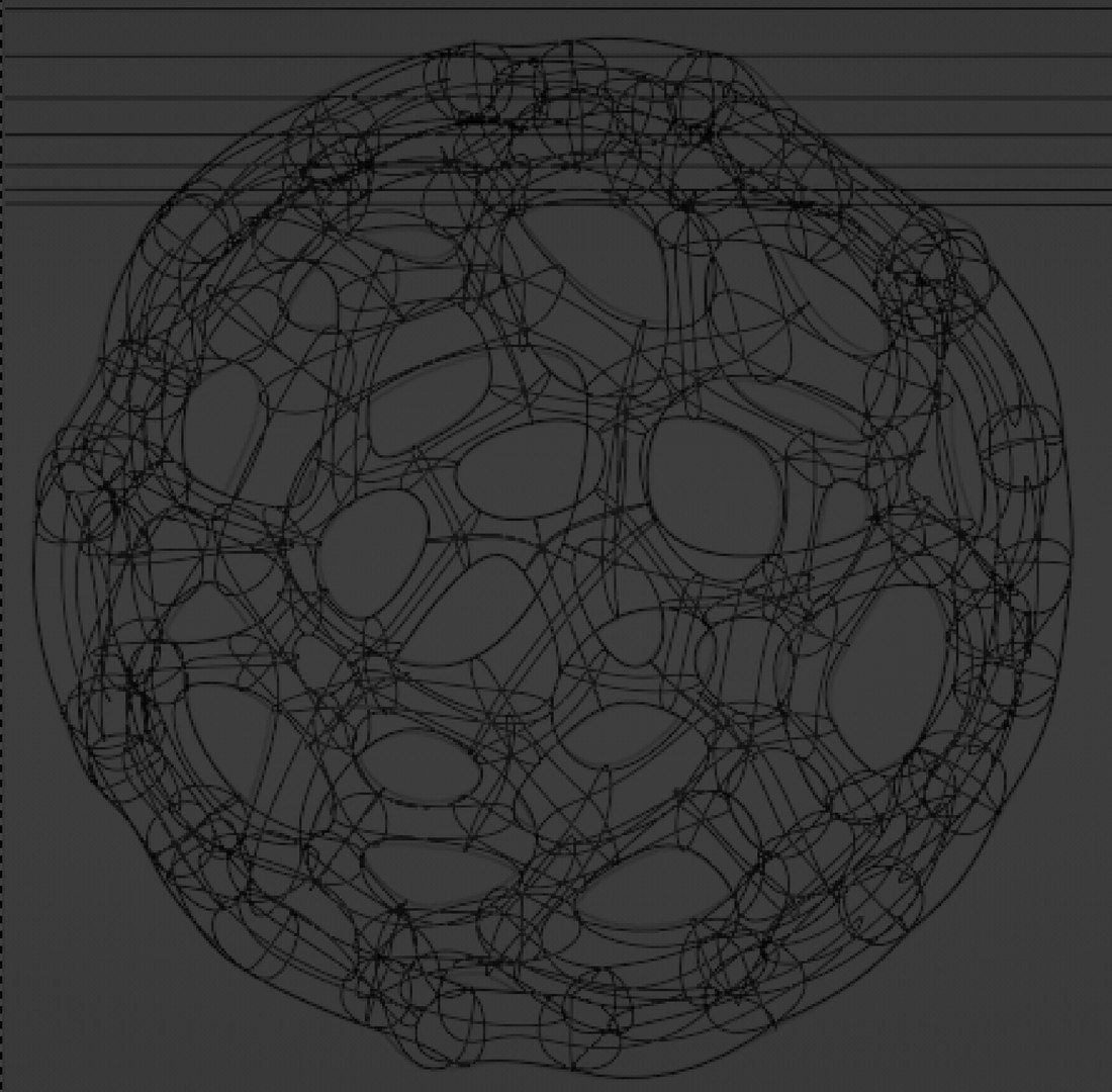 3D Model Voronoi Ball - Procedural - TurboSquid 1894611