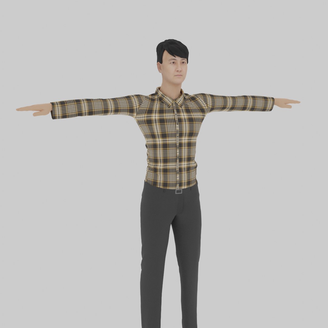 3D Man - TurboSquid 2021595