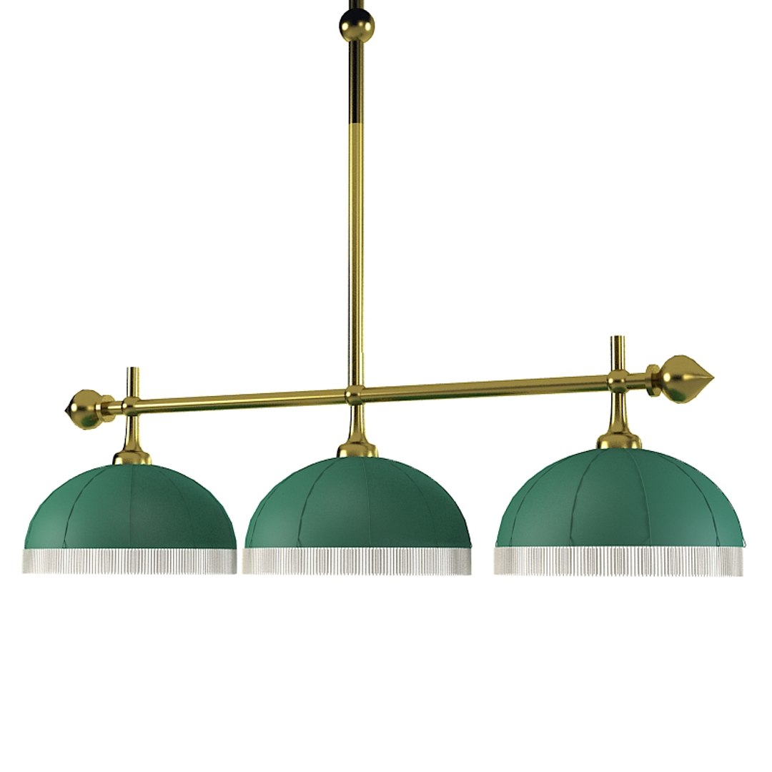 Pool Table Light 3d Model