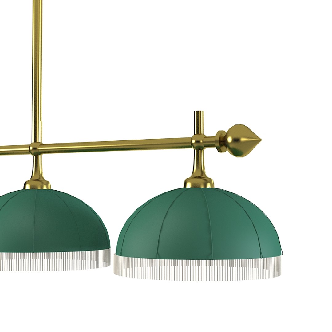 Pool Table Light 3d Model