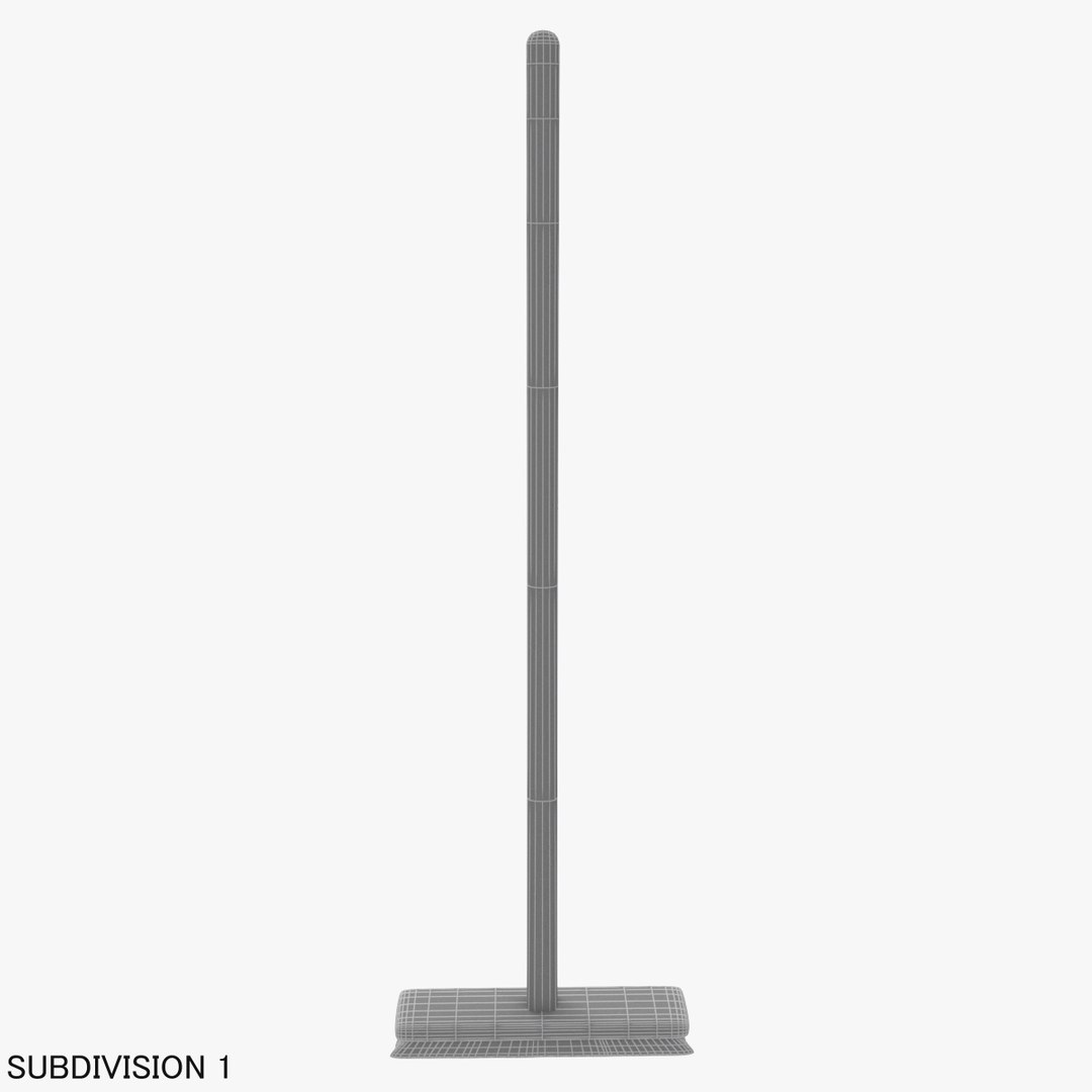 Cartoon Mop Model - TurboSquid 1157631
