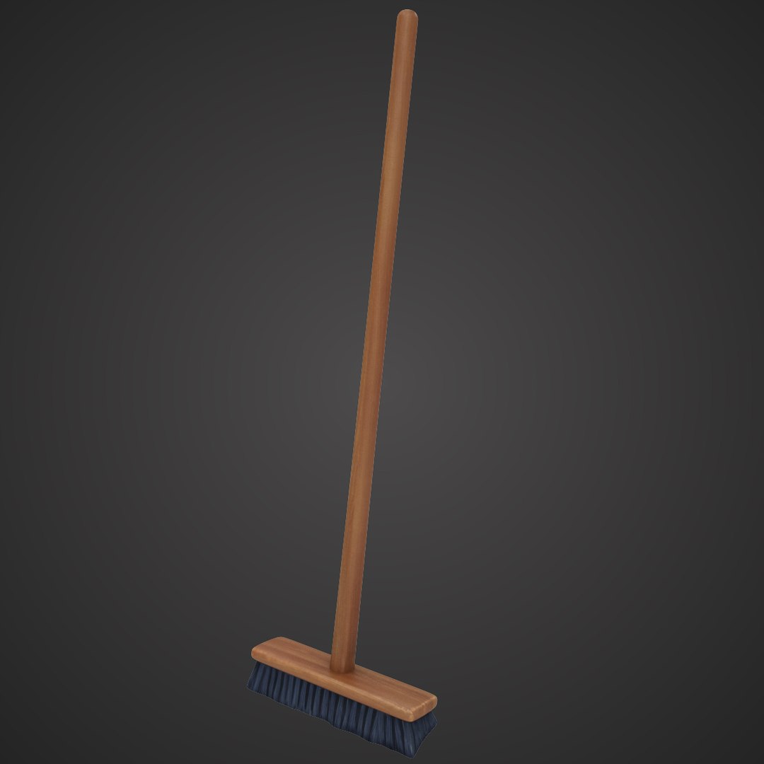 Cartoon Mop Model - TurboSquid 1157631