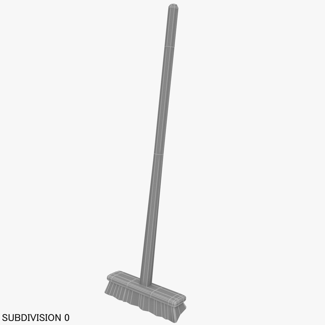 Cartoon Mop Model - TurboSquid 1157631