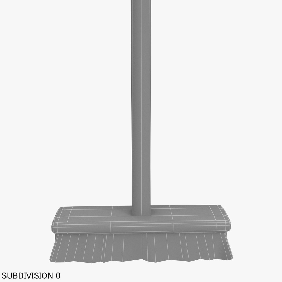 Cartoon Mop Model - TurboSquid 1157631