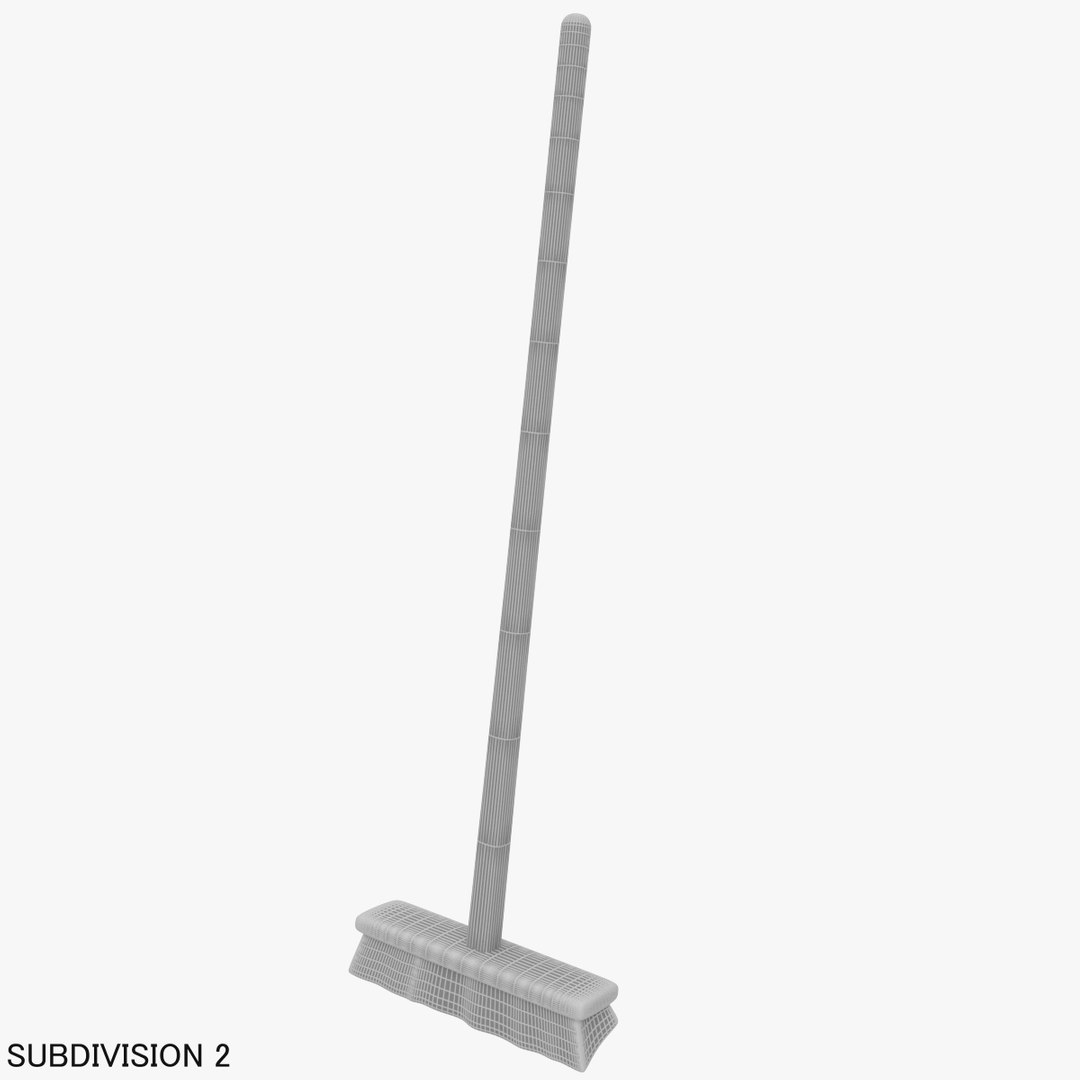 Cartoon Mop Model - TurboSquid 1157631