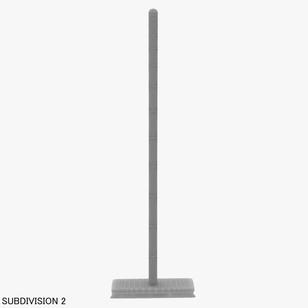 Cartoon Mop Model - TurboSquid 1157631