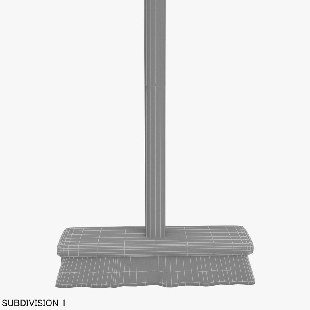 Cartoon Mop Model - TurboSquid 1157631