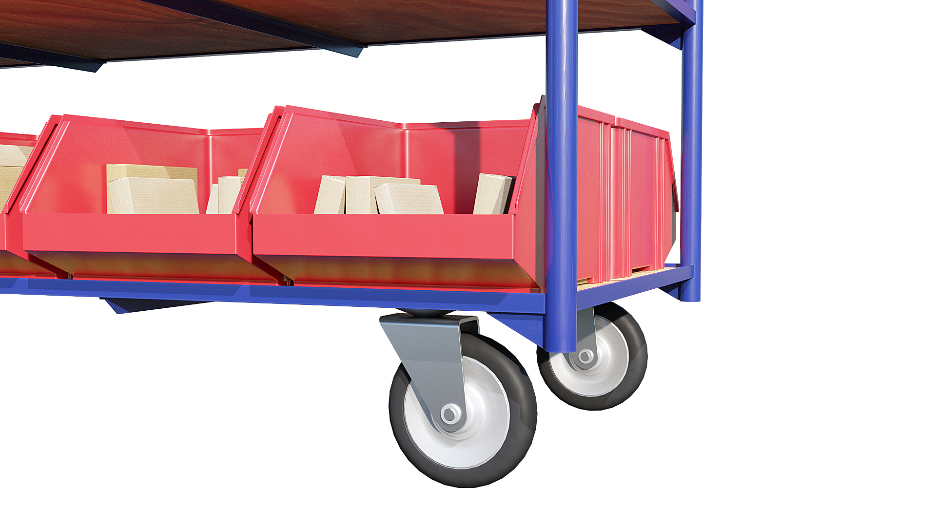Warehouse trolley 3D model - TurboSquid 1709056