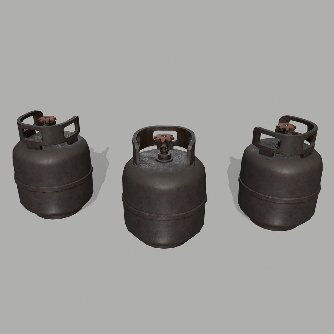 Propane Tank 3D Model - TurboSquid 1533598
