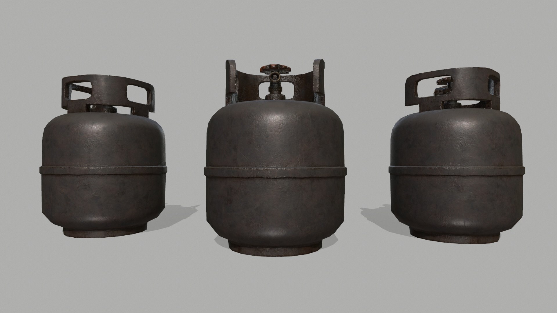 Propane Tank 3D Model - TurboSquid 1533598