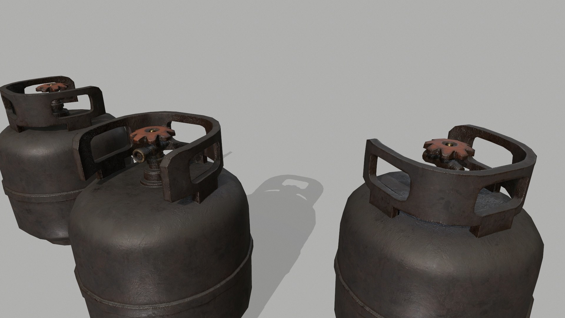 Propane Tank 3D Model - TurboSquid 1533598