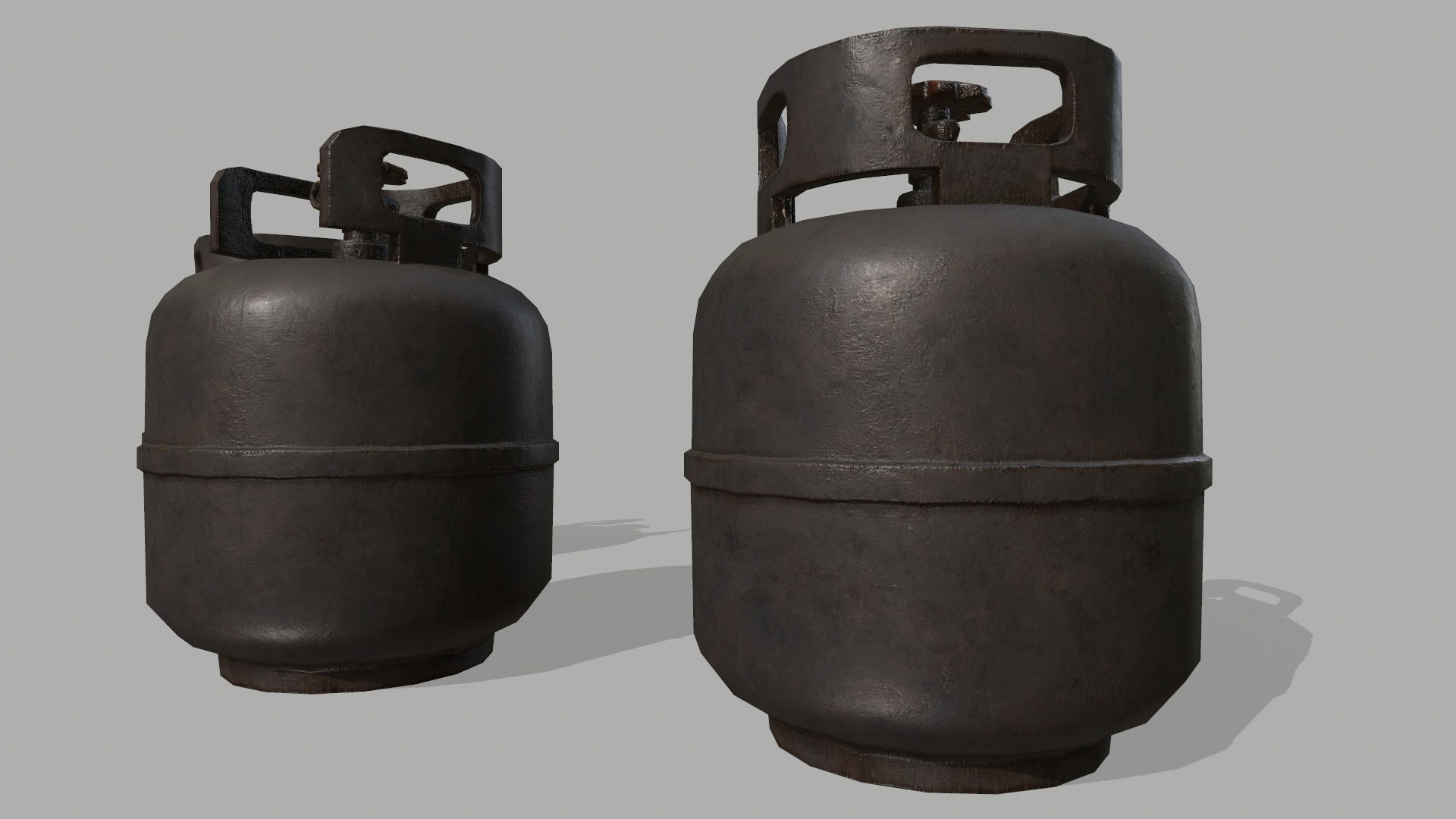 Propane Tank 3D Model - TurboSquid 1533598