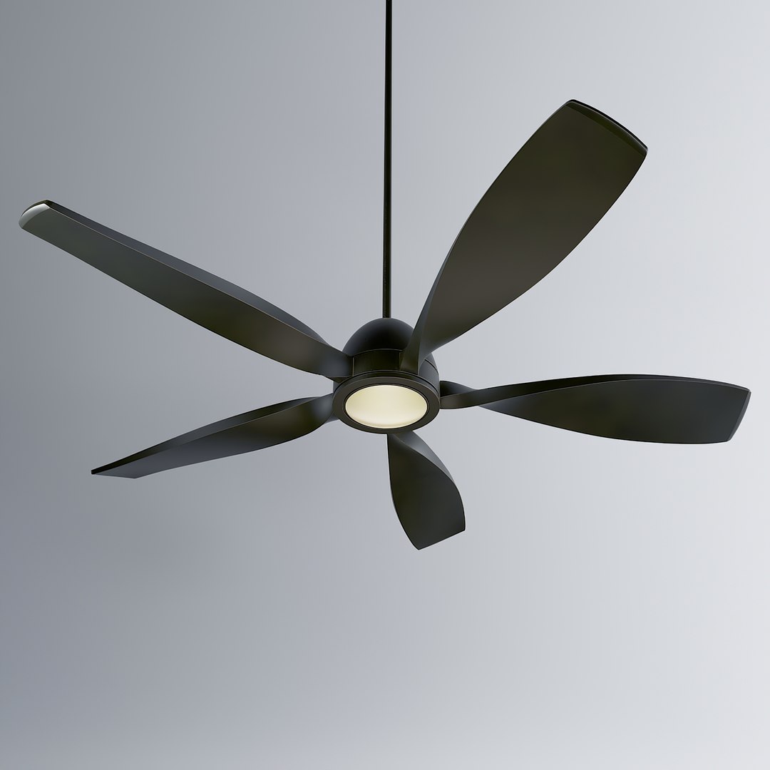 HOLT Ceiling Fan 3D Model - TurboSquid 1859349