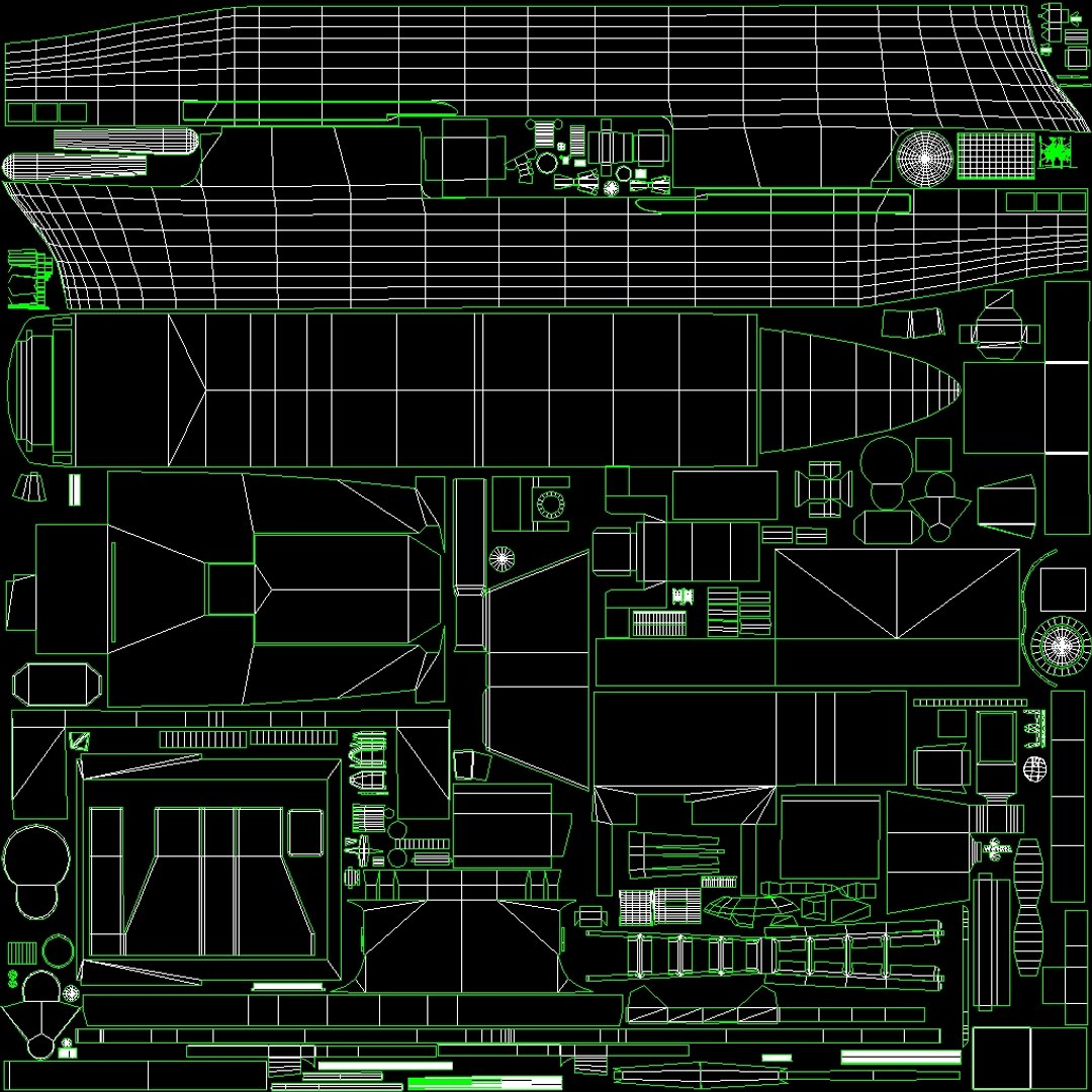 3d Model Lsd-49 Uss Harpers Ferry