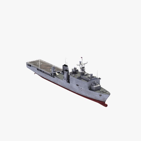 3d model lsd-49 uss harpers ferry