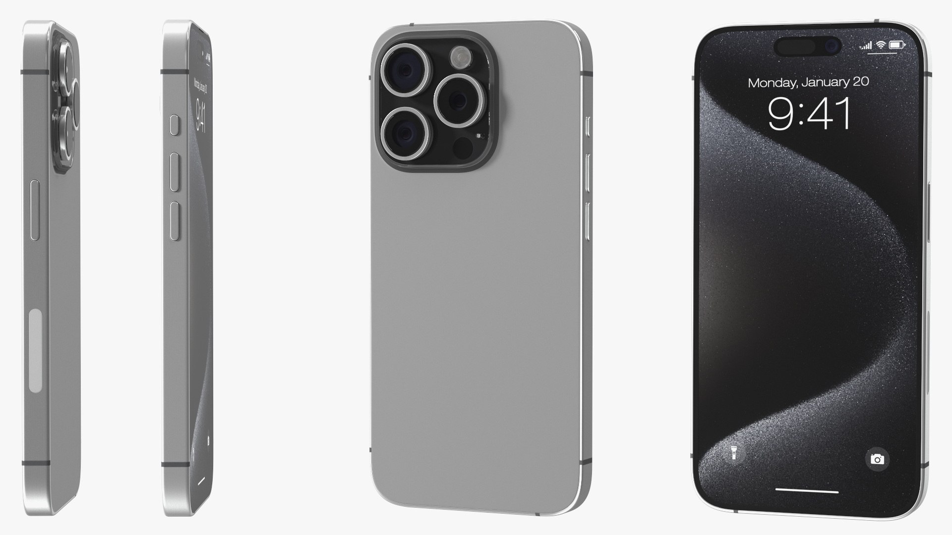 3D Smartphone Flagman Silver - TurboSquid 2140988