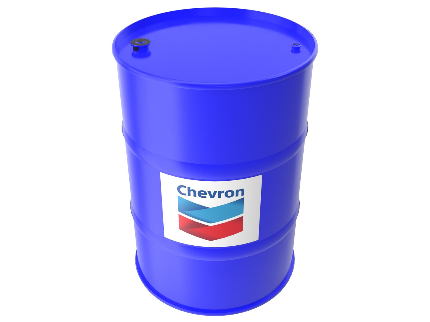 Chevron oil barrel model - TurboSquid 1810083