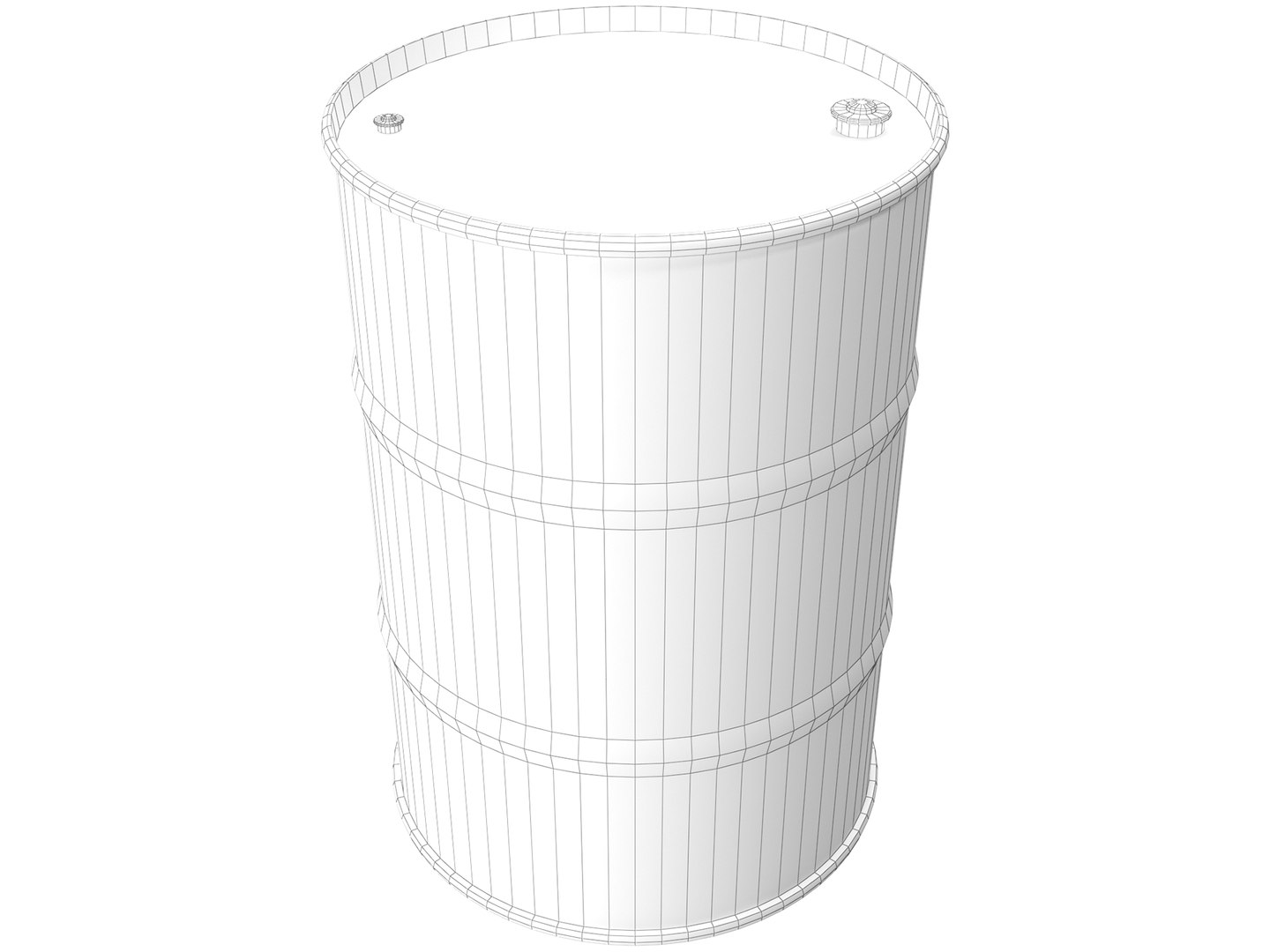 Chevron oil barrel model - TurboSquid 1810083