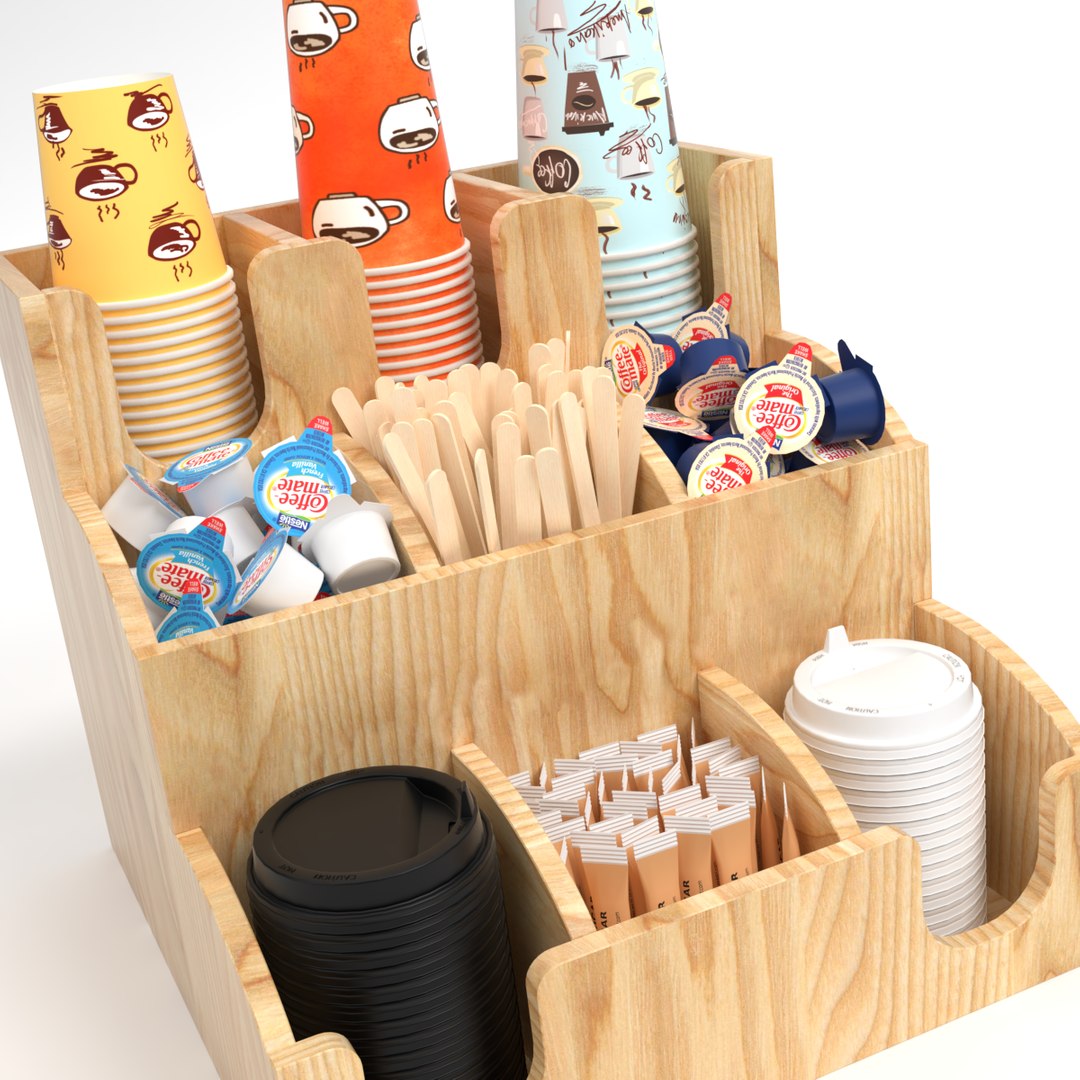 Blender Bar Holder Organizer 3D - TurboSquid 1299373