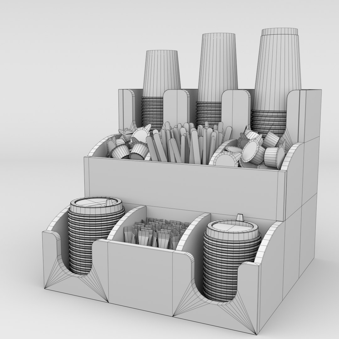 Blender Bar Holder Organizer 3D - TurboSquid 1299373