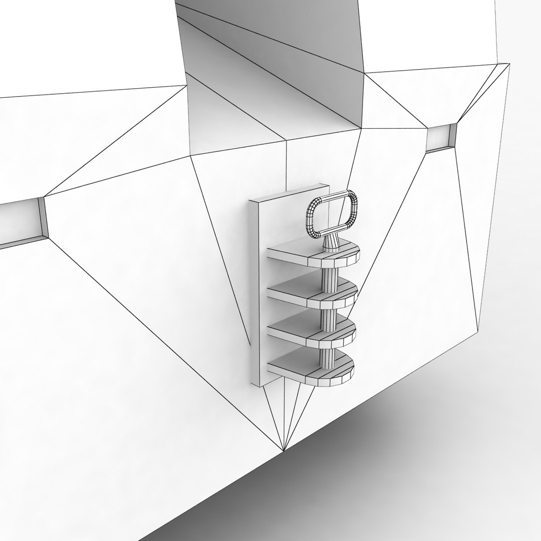 Tld Jet-16 Baggage Tractor 3d Model