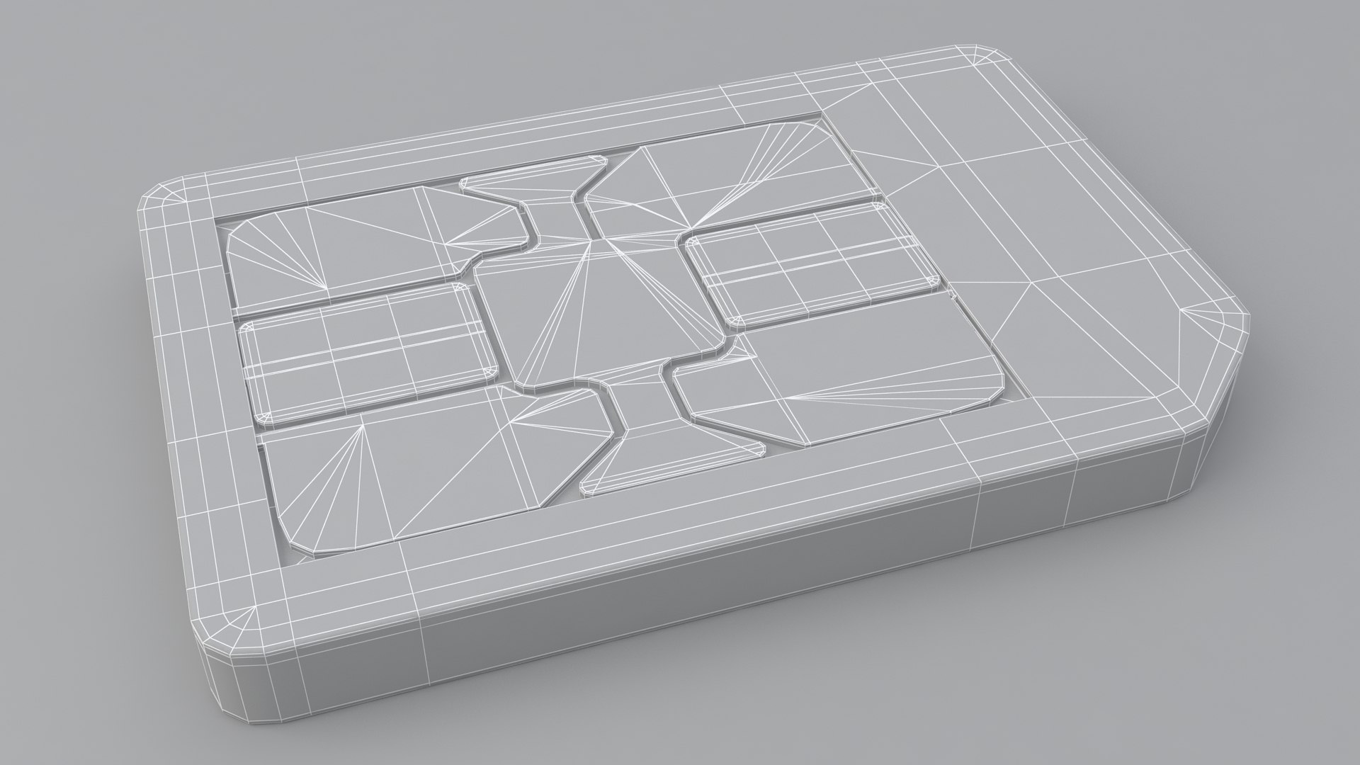 Micro SIM Card model - TurboSquid 1907998