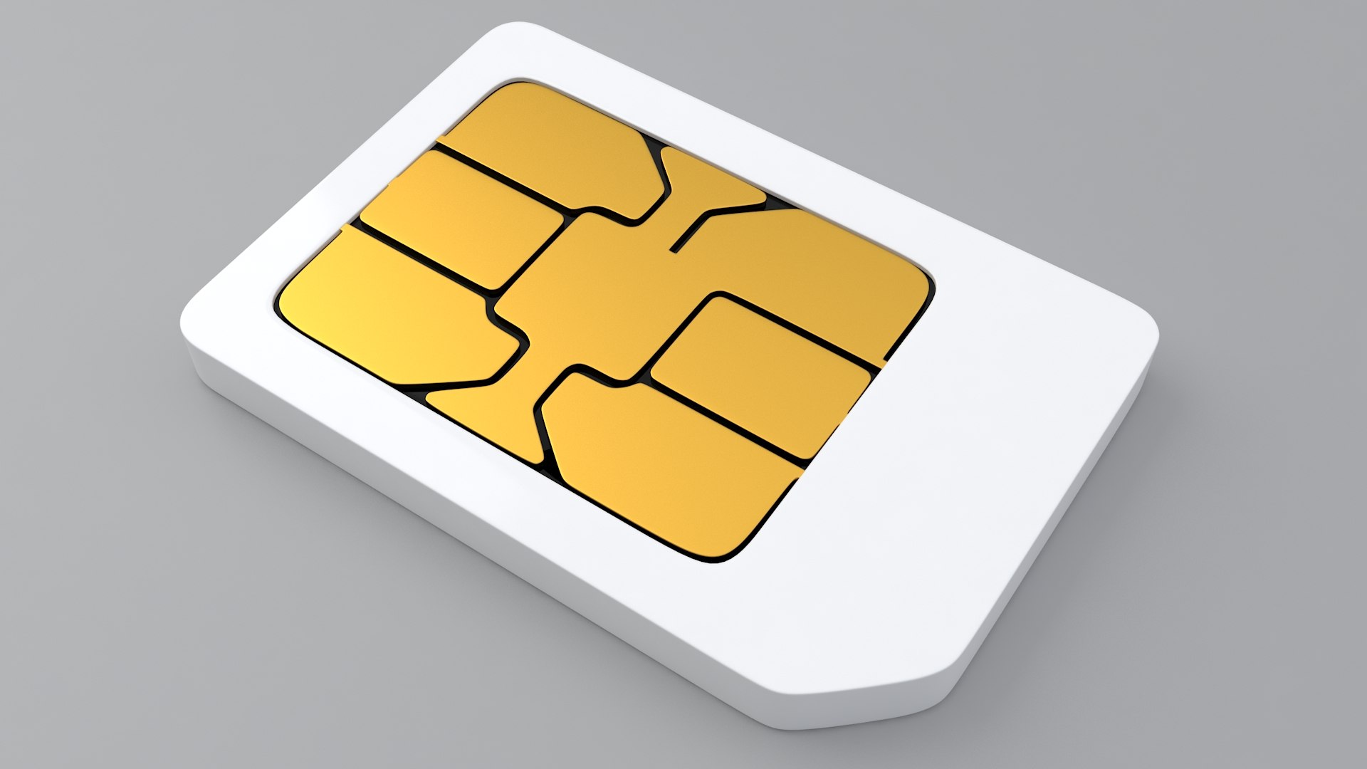 Micro SIM Card model - TurboSquid 1907998