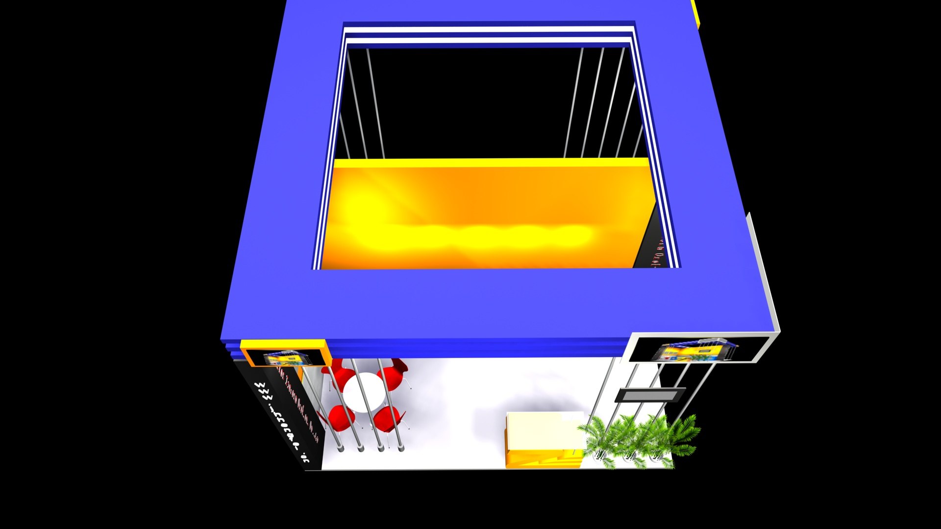 2 Side Open Stand 3D Model - TurboSquid 1996068