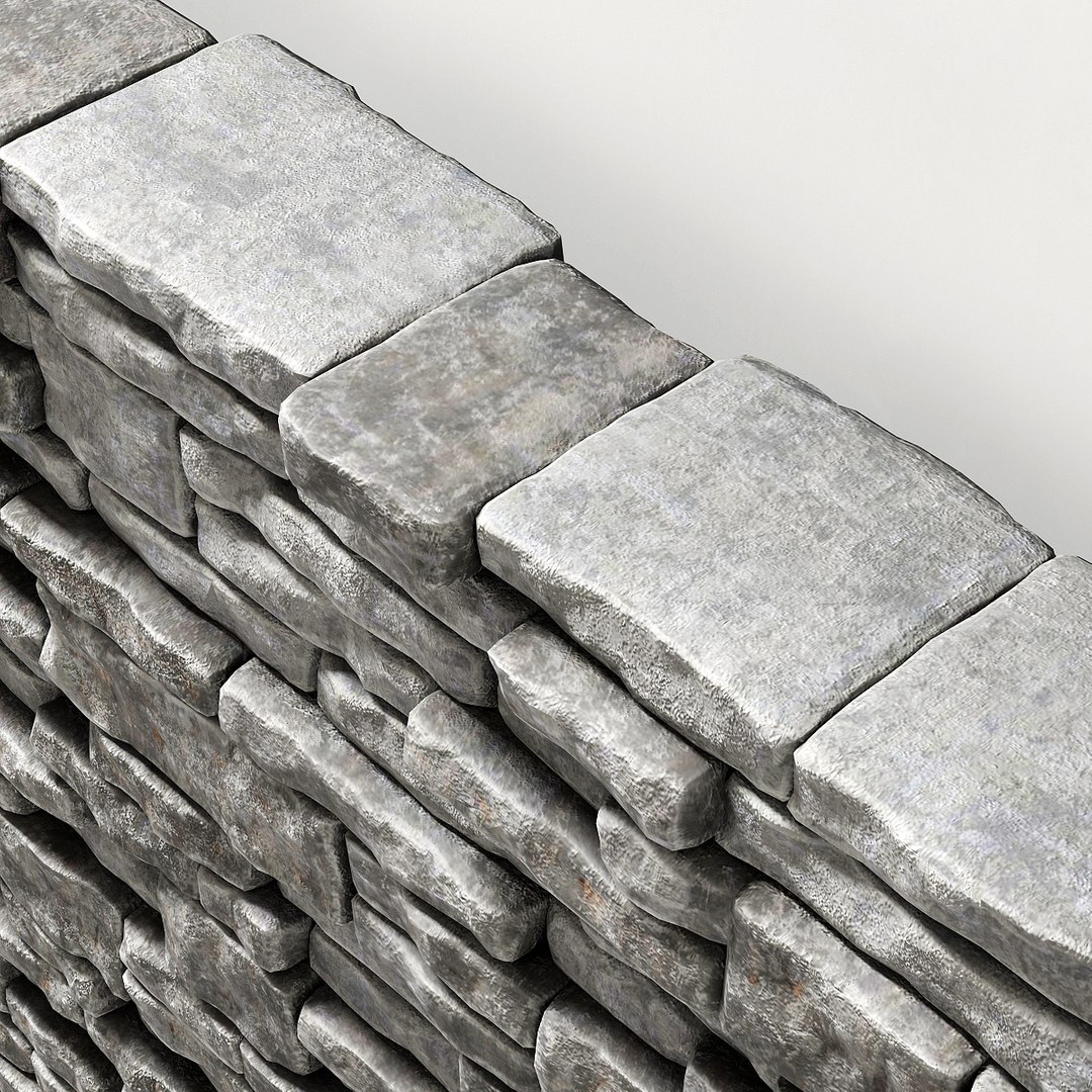 Wall Brick Block Model - TurboSquid 1504971