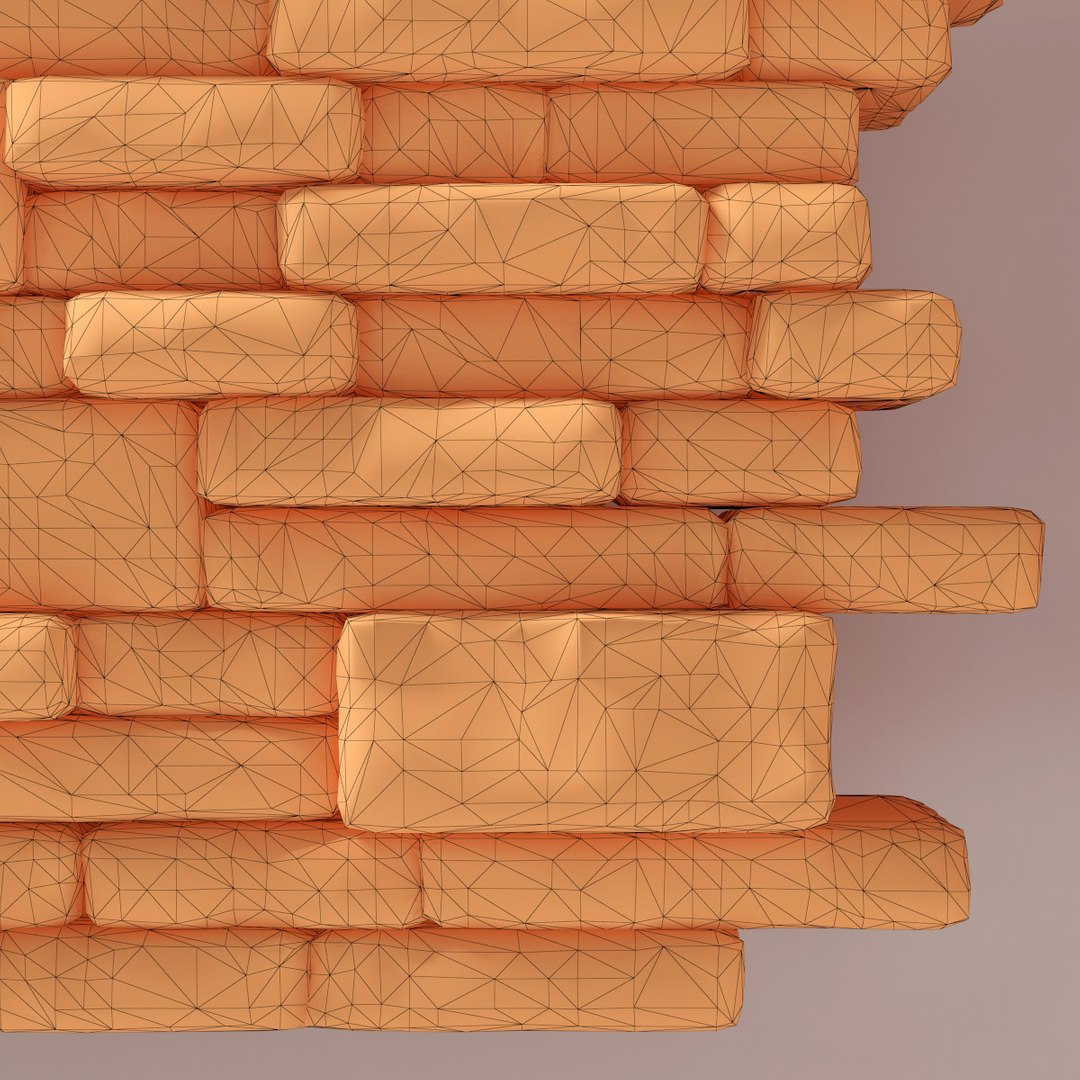 Wall Brick Block Model - TurboSquid 1504971