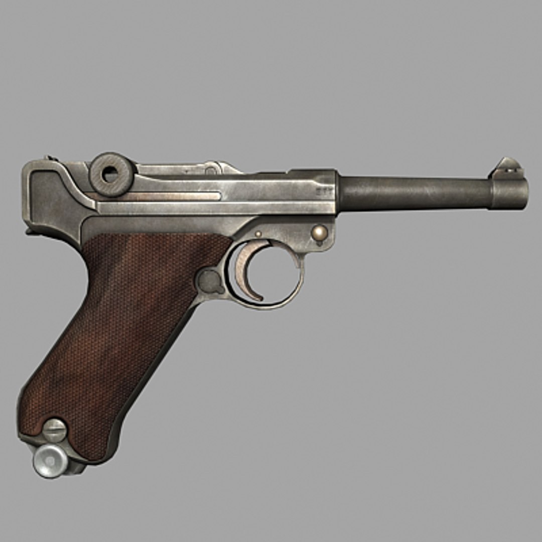 Luger P08 3d Model