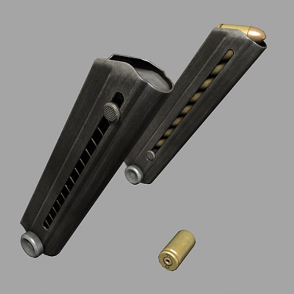 luger p08 3d model