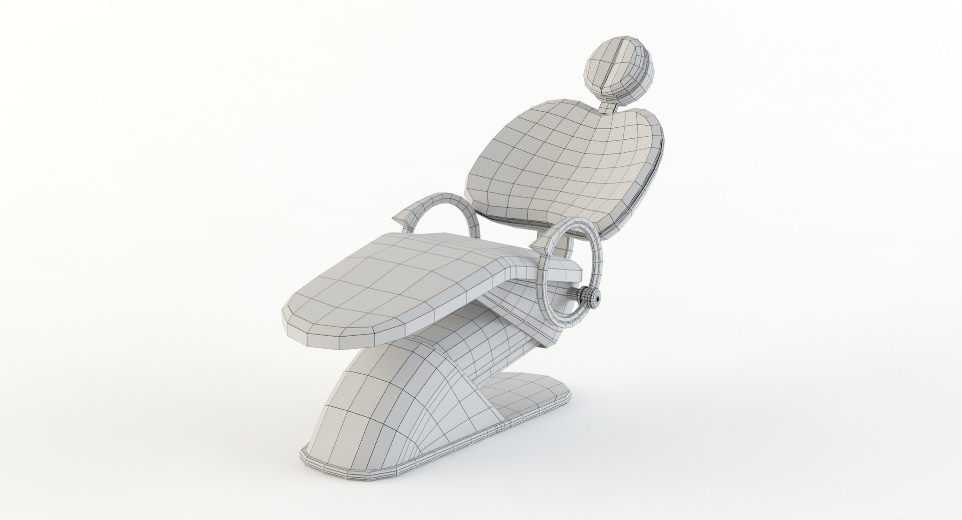 Exam tables chairs mega 3D model - TurboSquid 1640012