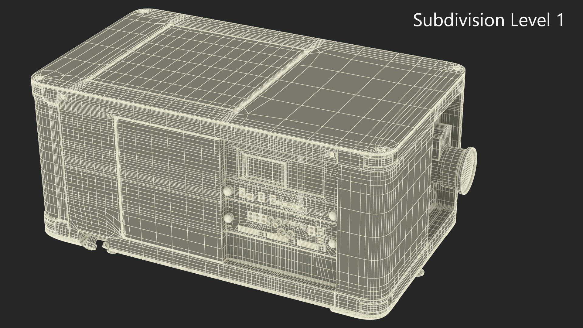 3D Smart Laser Cinema Projector Model - TurboSquid 2086147