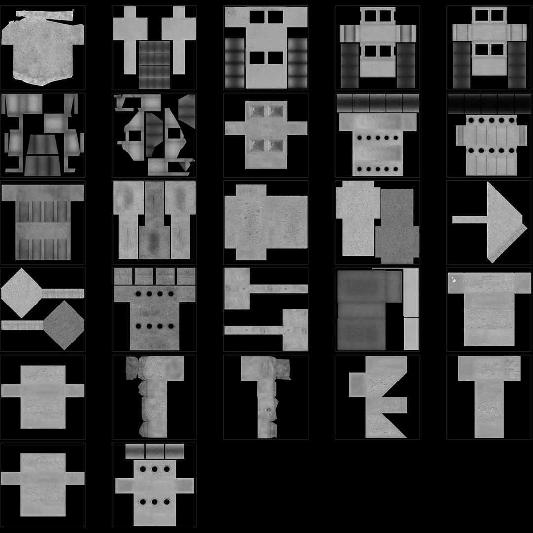 3d Brick Pack Model