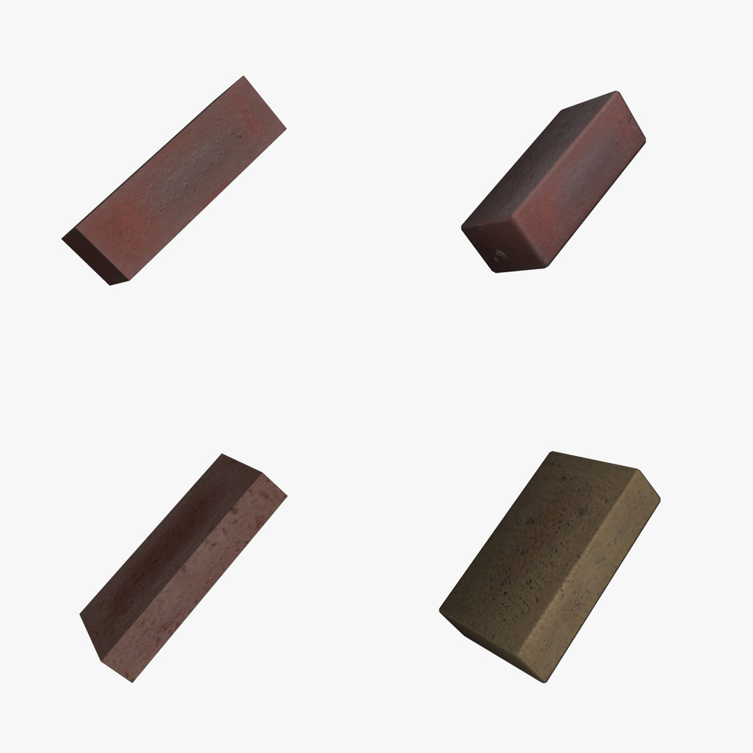 3d Brick Pack Model