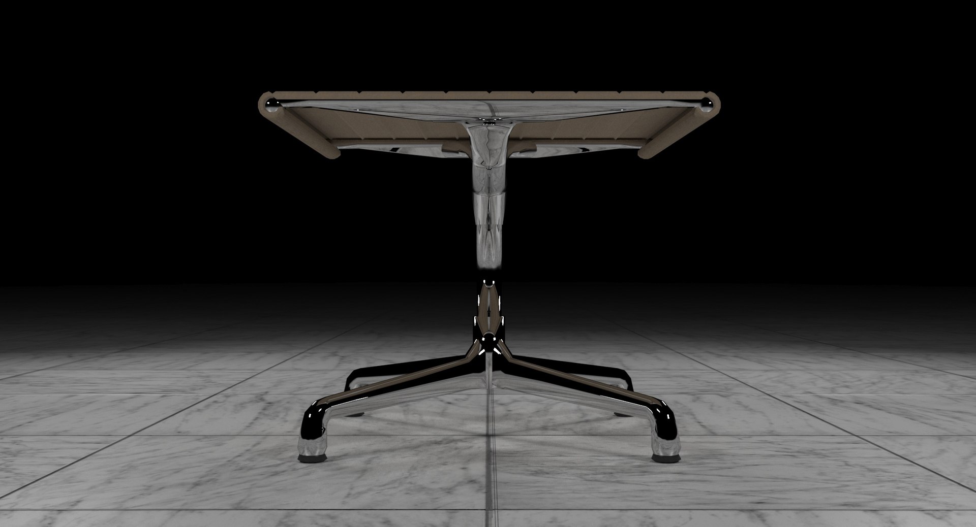 Eames Executive Sandy Ottoman By Herman Miller 3D Model - TurboSquid ...