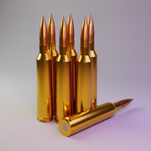 Model of several bullets for ak 47 3D - TurboSquid 1966885