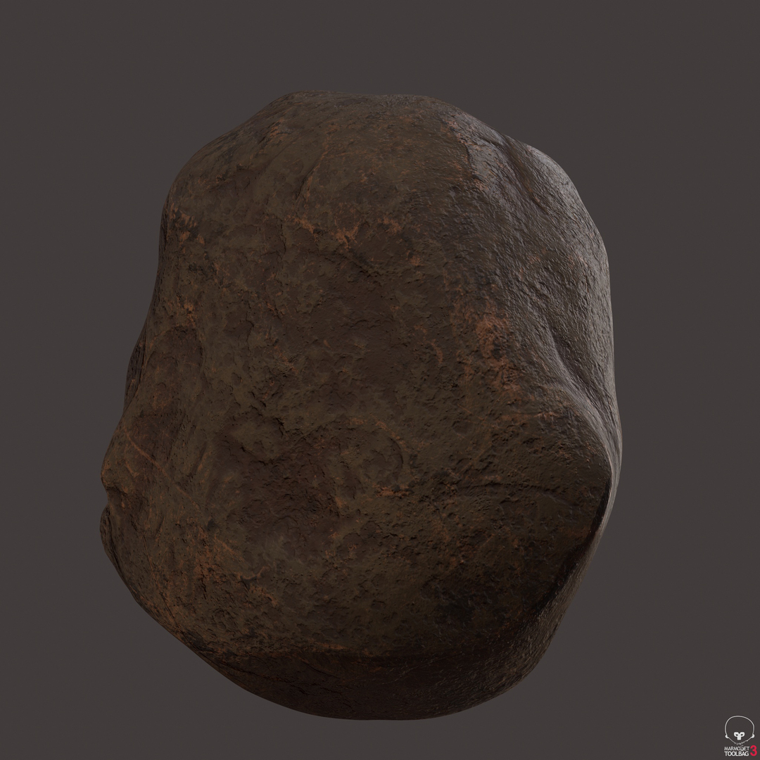 3D sculpted rock - TurboSquid 1290510