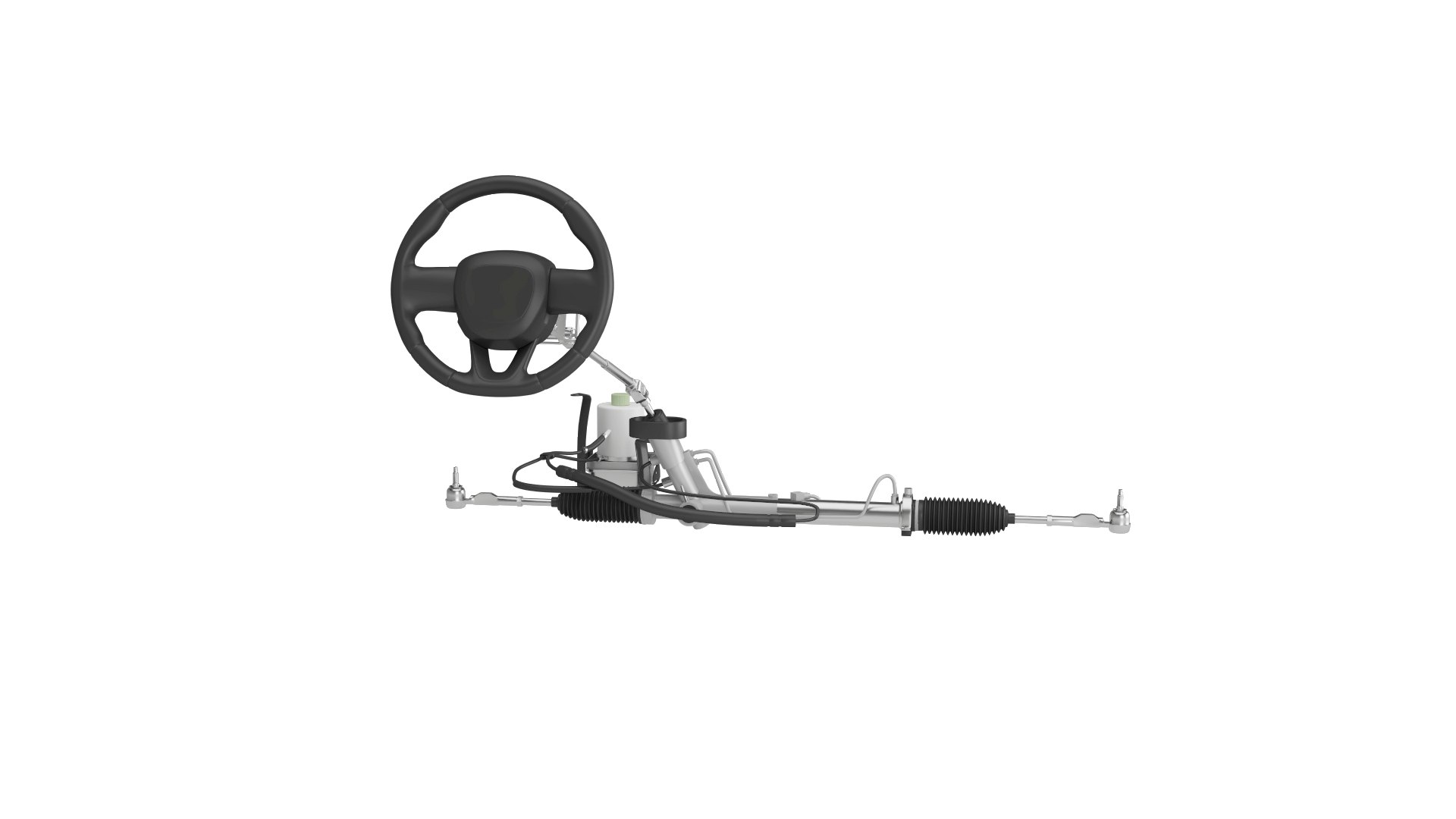 Electro-Hydraulic Power Power Steering System EHPS Model - TurboSquid ...