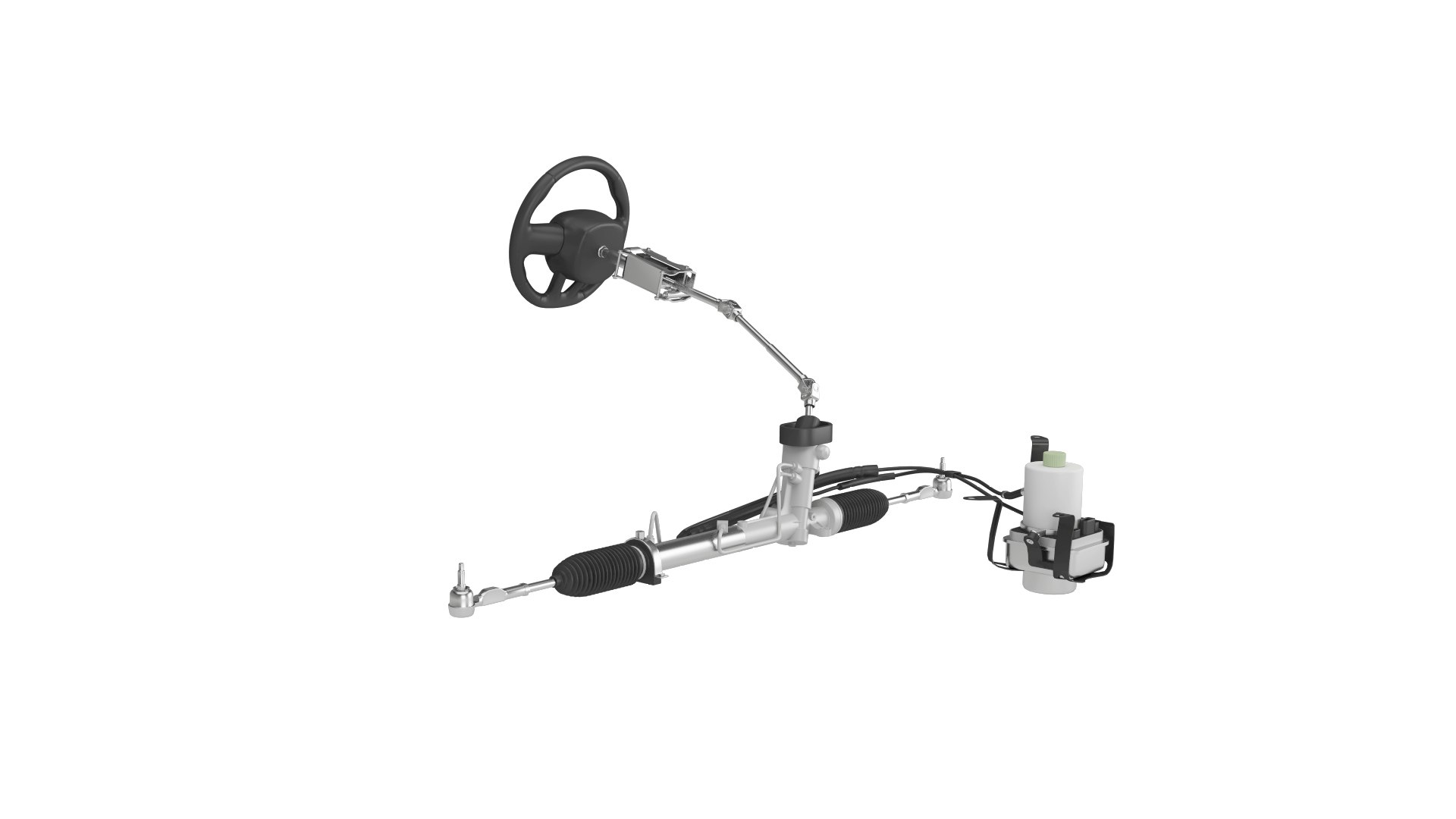 Electro-Hydraulic Power Power Steering System EHPS Model - TurboSquid ...
