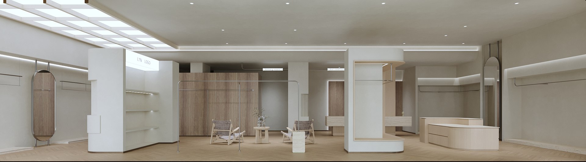 Modern Clothing Store Model - TurboSquid 2164815