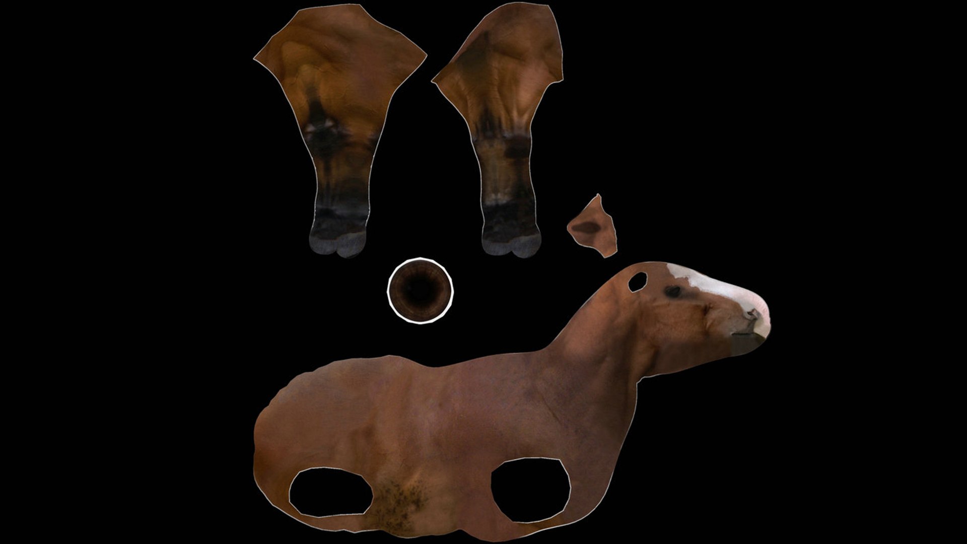 3D Realistic Running Horse Model - TurboSquid 2318720