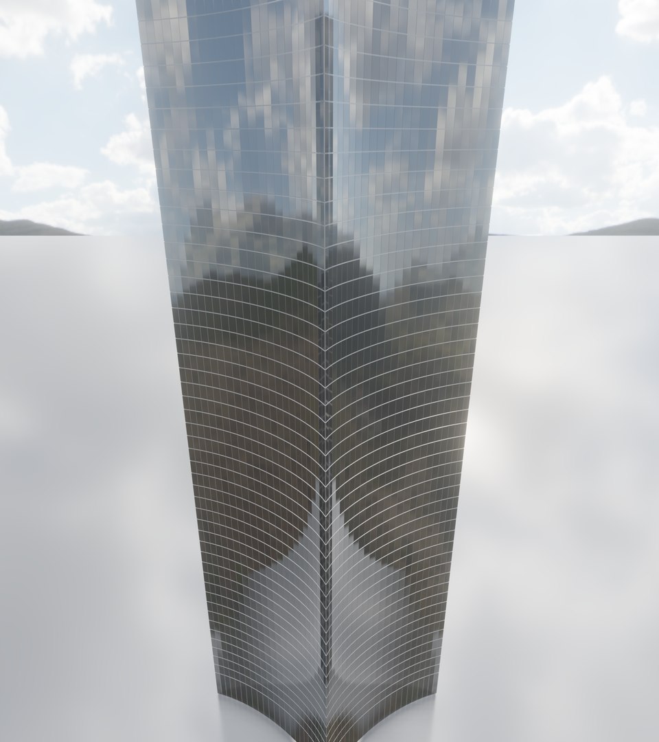 3D Model Parametric Building 1c1 - TurboSquid 1988342