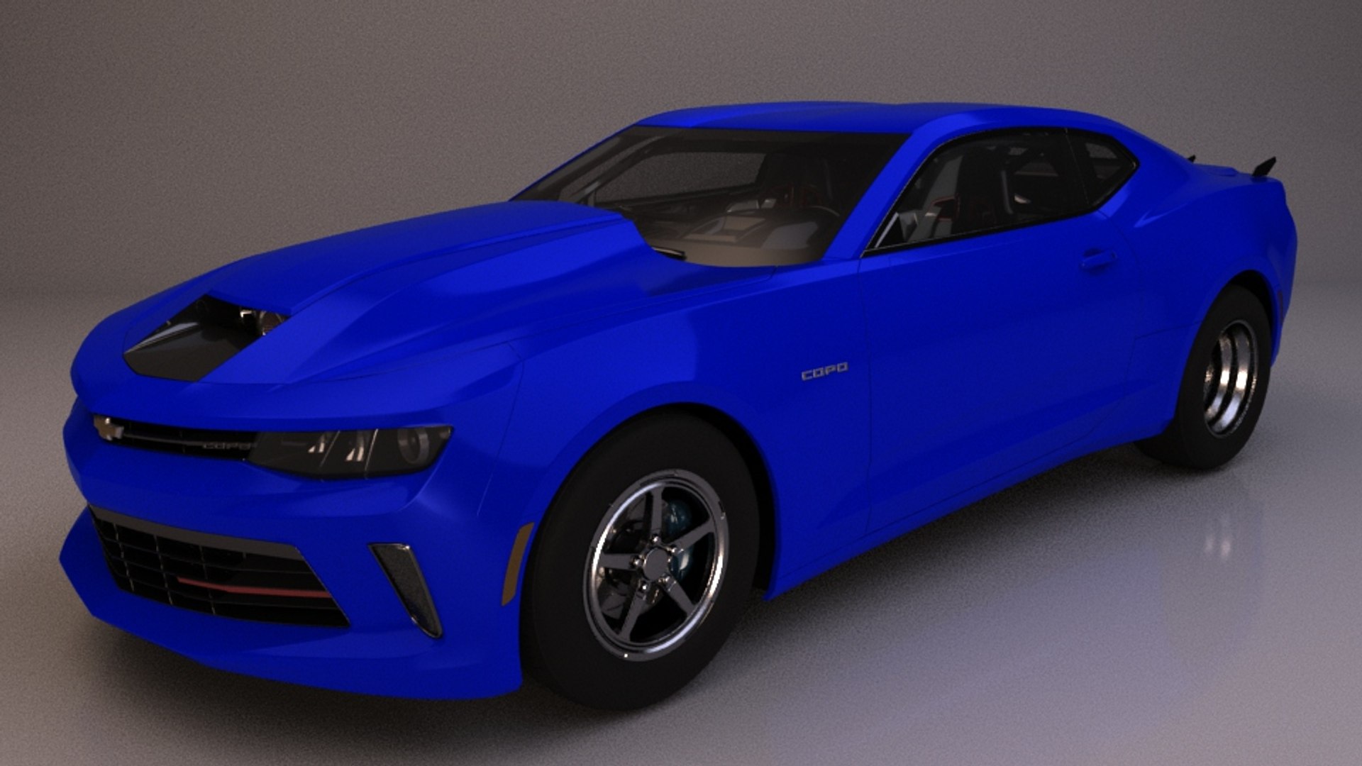3D Chevrolet Copo 2017 - TurboSquid 1560159