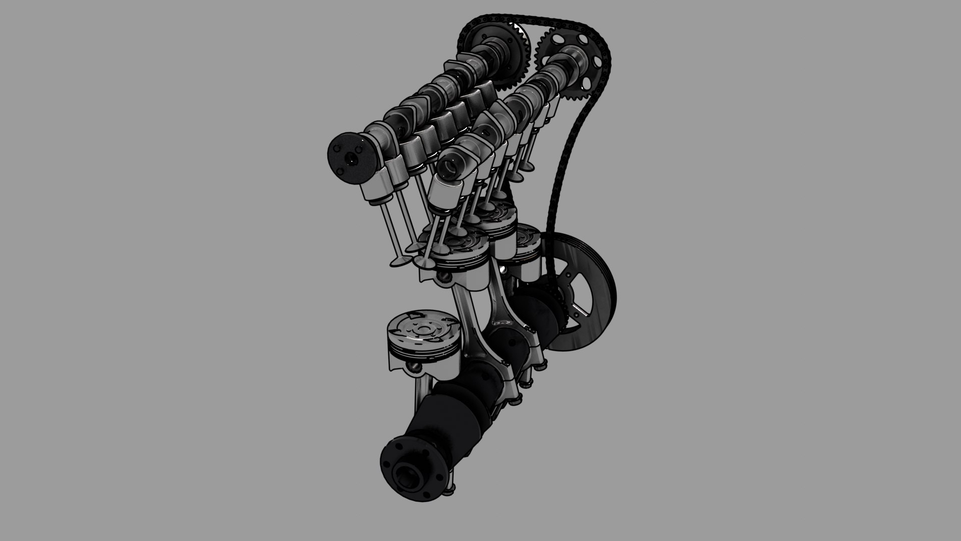 Engine Toyota 3D Model - TurboSquid 2099768