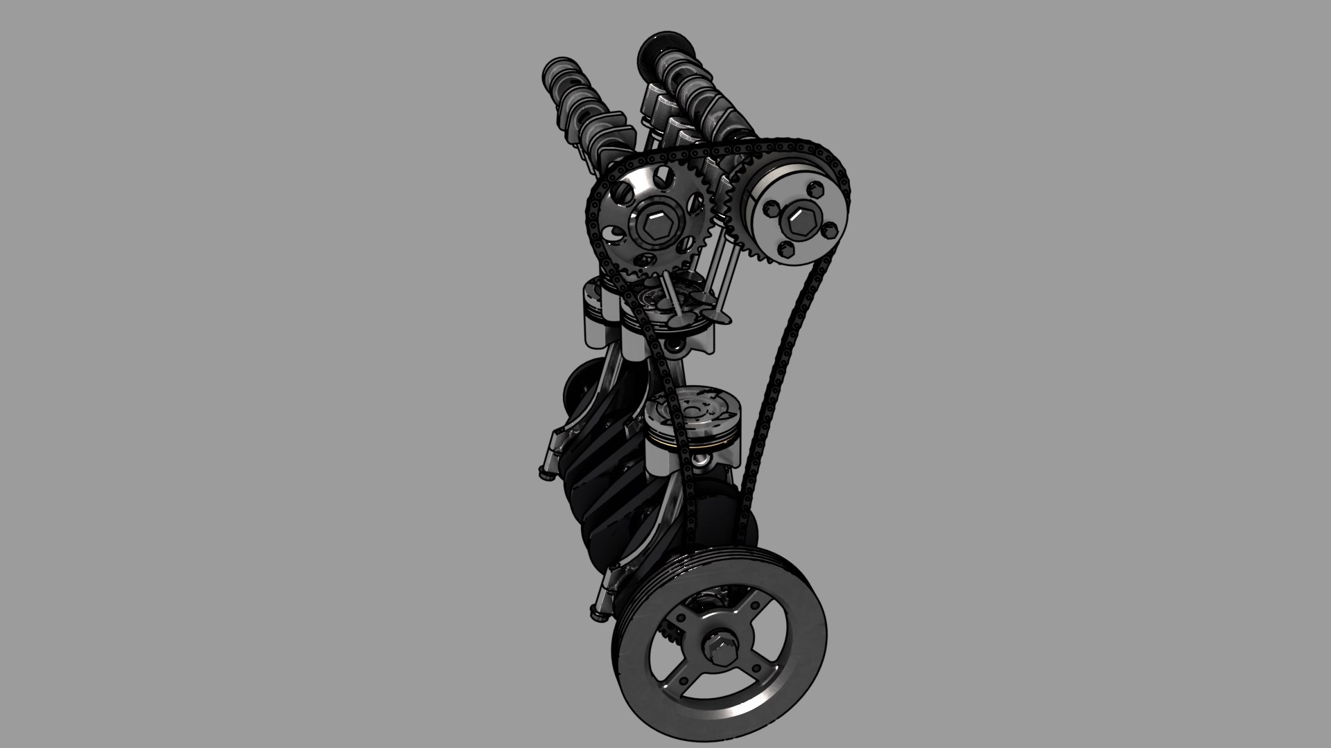 Engine Toyota 3D Model - TurboSquid 2099768