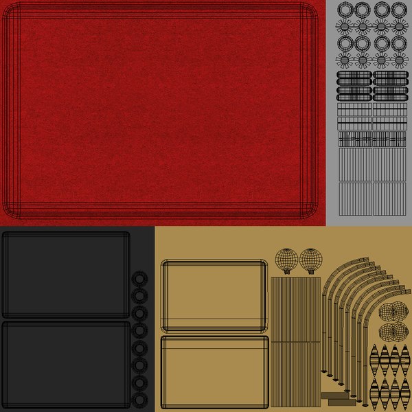 modelo 3d Carro del hotel del equipaje - TurboSquid 1782706