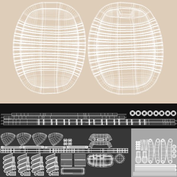 3D Baggage Hotel Cart model - TurboSquid 1782706