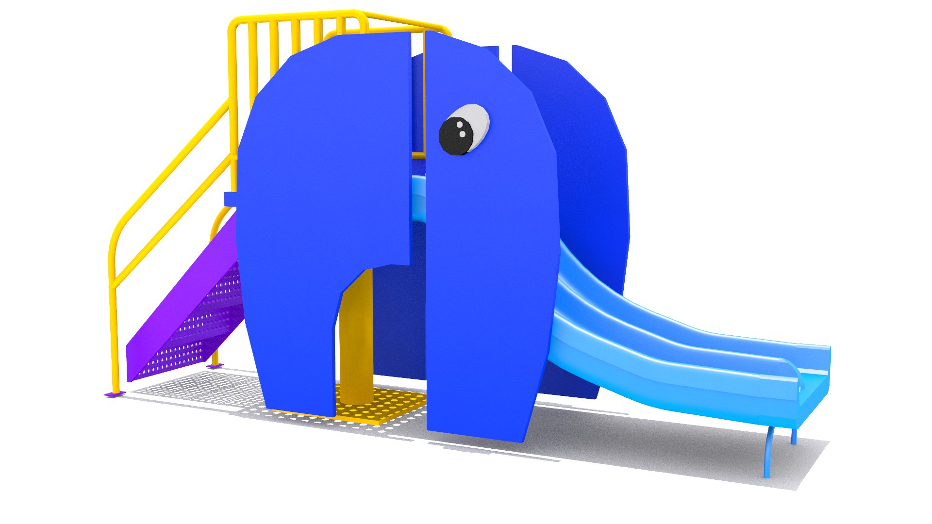 Free Elephant Slide Model - TurboSquid 1866006